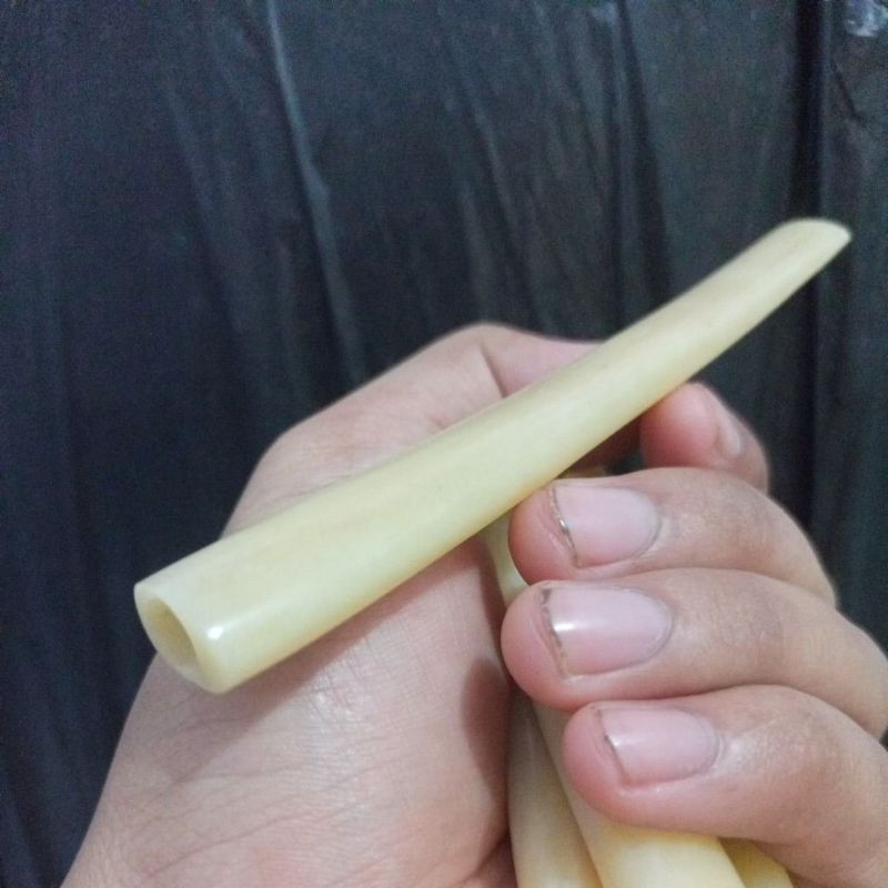 Once Savory Crystal OVAL Beef Bone Pipe | Shopee Malaysia