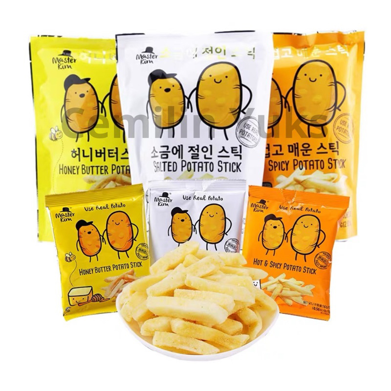 Master Kim Potato Stick 70g Snack Potato Chips | Shopee Malaysia