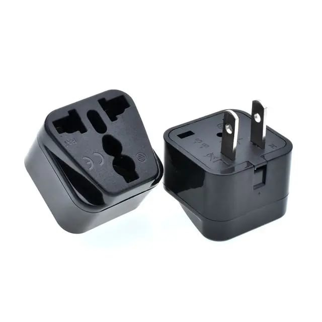 Two-legged Electrical PLUG 2 Pin Flat Travel ADAPTER USA JAPAN type A ...
