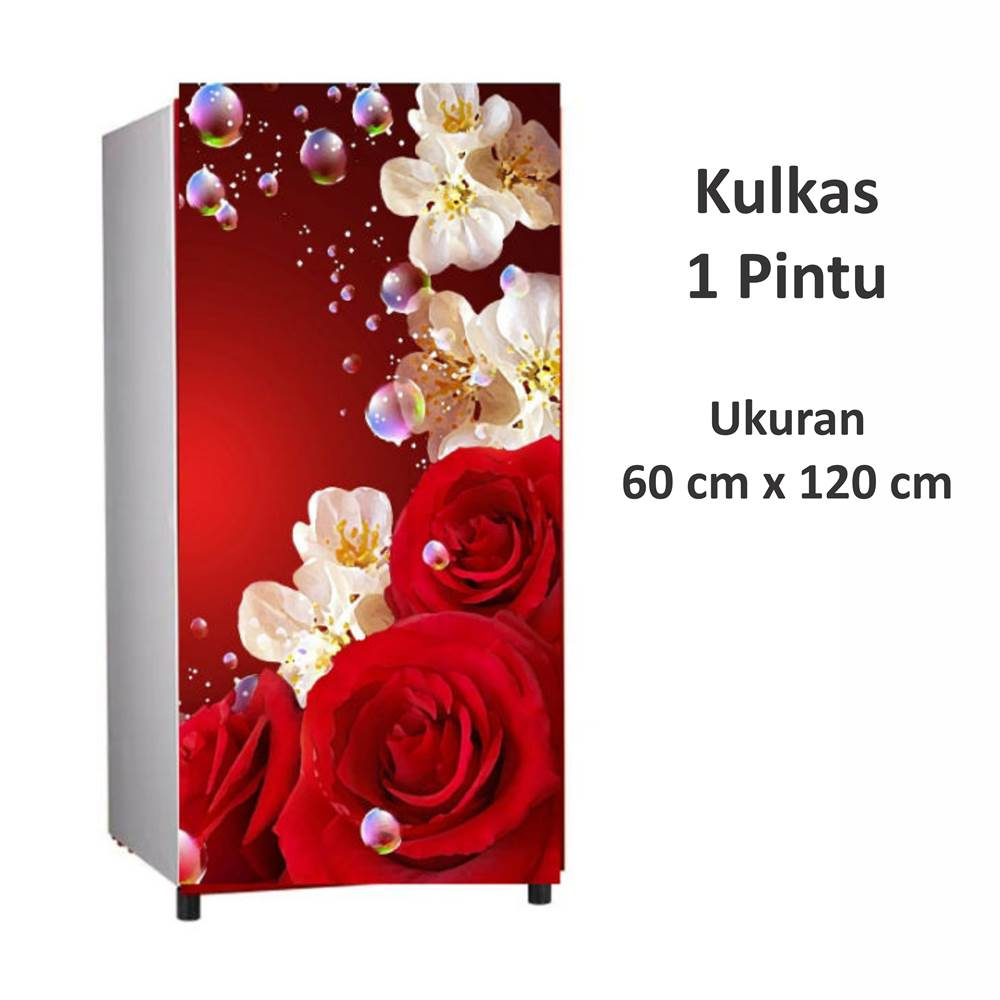 1-door Refrigerator Sticker LG Sharp Fridge Sticker 60cm x 120cm ...