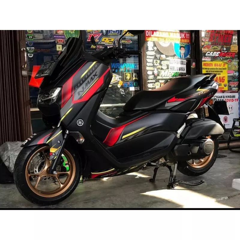 Sticker Variation decal full body yamaha nmax new dekal all new nmax ...
