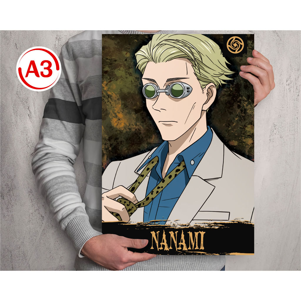 Poster Collection A3 Anime Jujutsu Kaisen B - Itadori Fushiguro ...