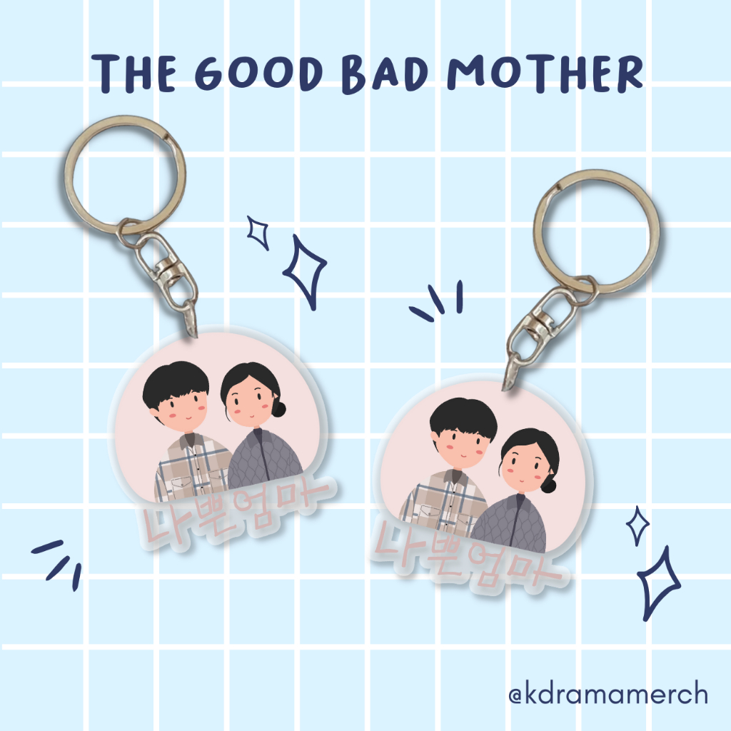 The GOOD BAD MOTHER POPSOCKET AND KEYCHAIN DRAMA KOREA / DRAKOR / DRAMA ...