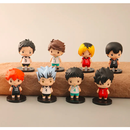 Action figure mini haikyuu chibi version 2 kegyama bokuto akashi kenma ...