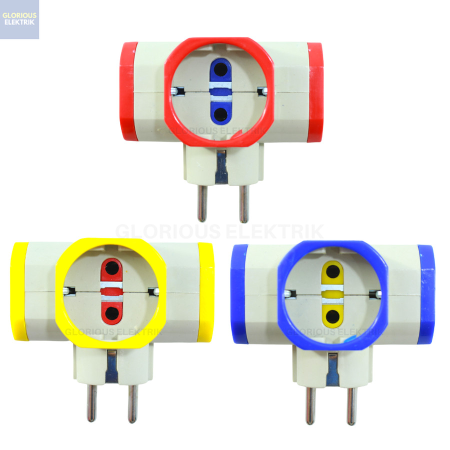 Grounded T Plug 3 Hole Plug | Shopee Malaysia