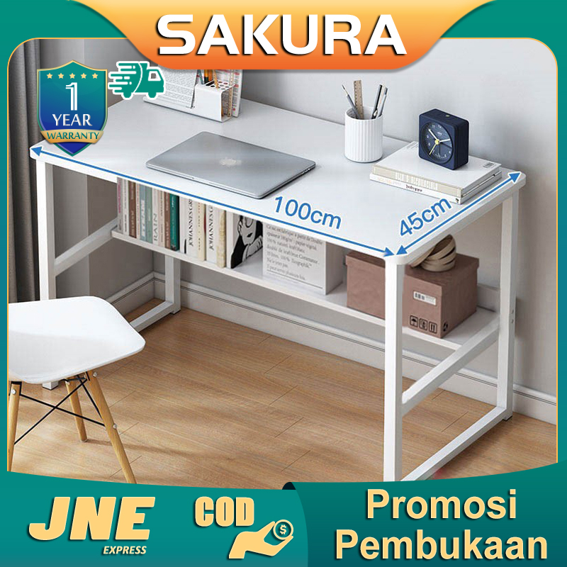 Weyon Sakura Office desk work desk study desk Computer desk Dressing ...