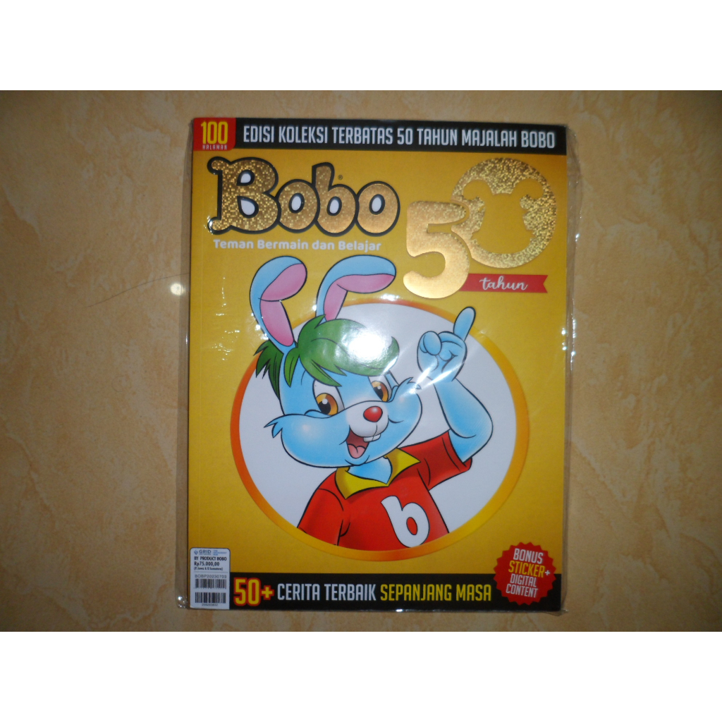 Bobo Magazine Comics Limited Collection Edition 50 Years - GPU | Shopee ...