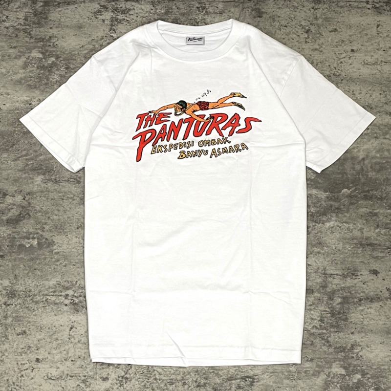 The Panturas - Banyu Asmara Tshirt Wave Expedition Tour - White ...