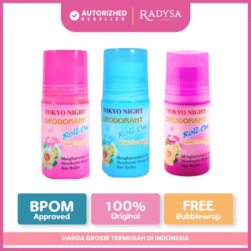 Radysa - Tokyo Night Deodorant Anti Perspirant 50ml | Shopee Malaysia