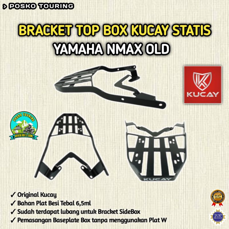Old Yamaha Nmax Box Bracket | Strong and Thick Static Kucay Bracket ...