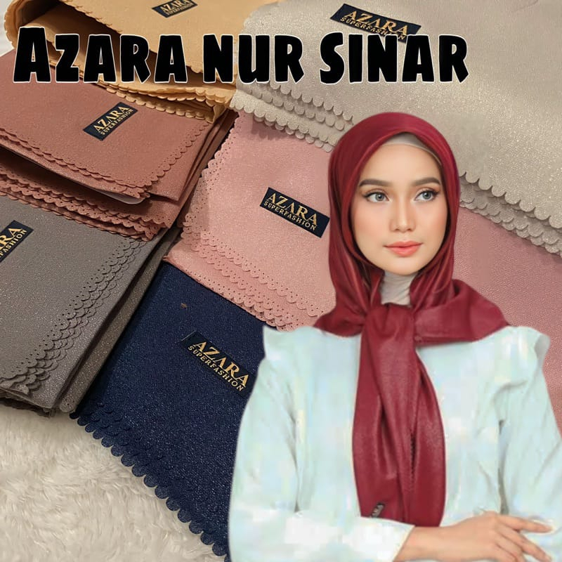 Hijab AZARA NUR SINAR (GLITTER) | Shopee Malaysia