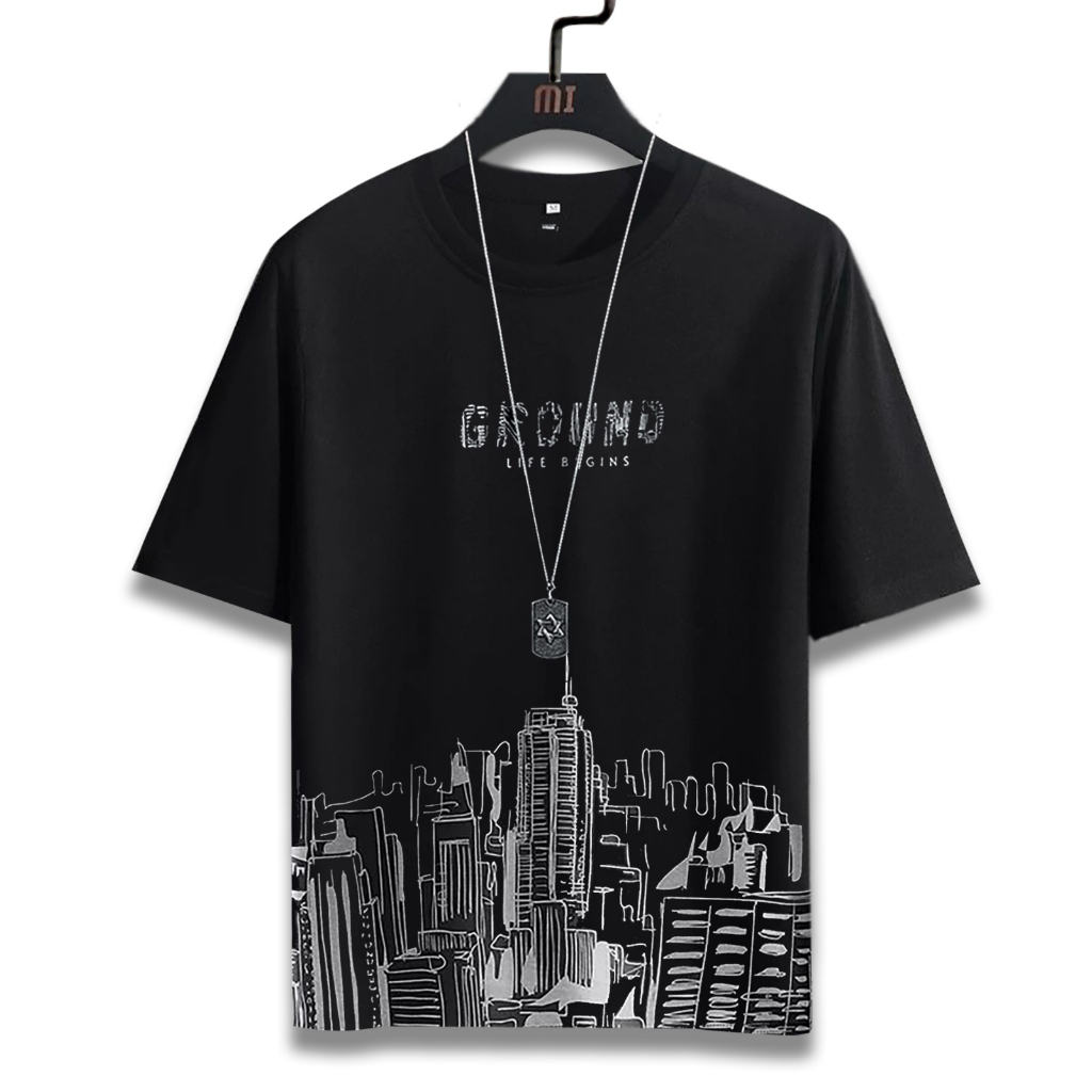 Oversized Ground Clothes - T-shirt (M/L) | Shopee Malaysia