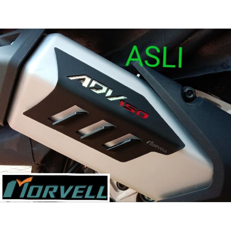 Honda adv 150 160 - muffler cover MORVELL - exhaust cover adv150 adv160 | Shopee Malaysia
