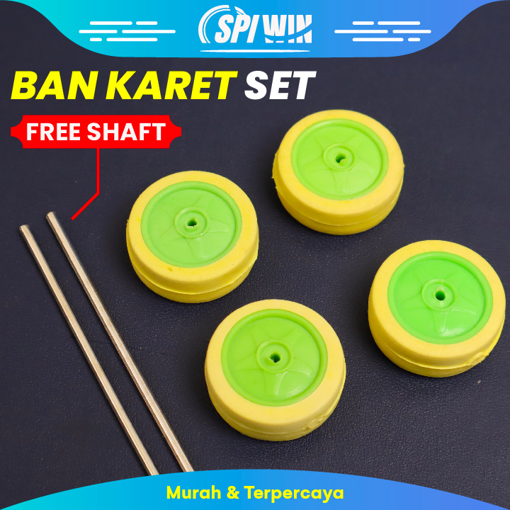 Tamiya Small RUBBER Tires Set Shaft Mini 4WD | Shopee Malaysia