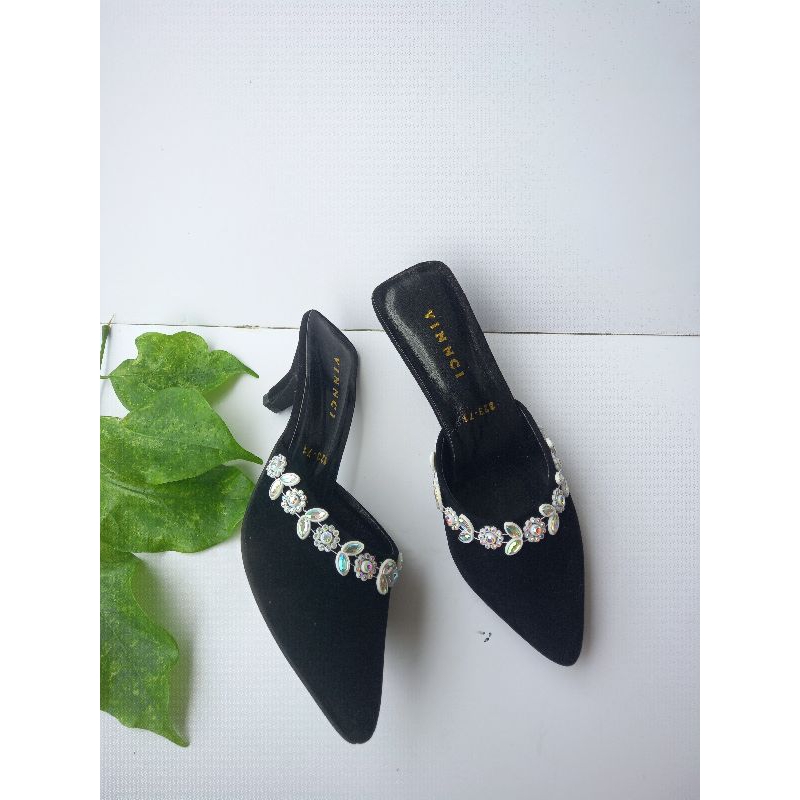 Clarissa heels by Buttonscarves premium(Zipper) | Shopee Malaysia
