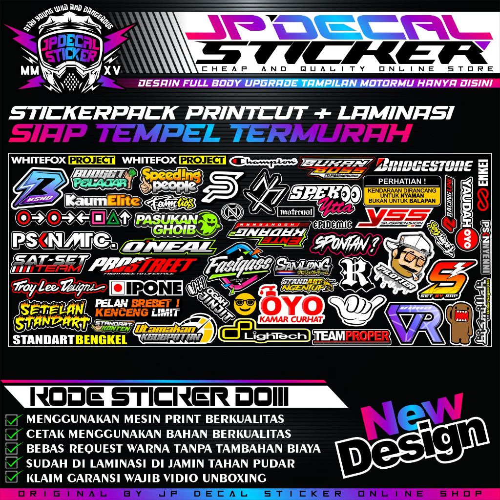 Stickerpack Contains 55 More LOGO Images Already Laminate And CUT ...