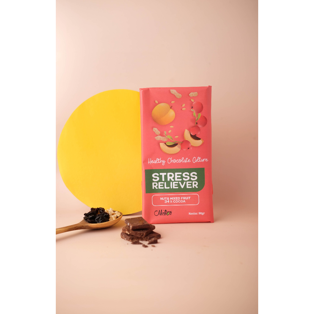 Nichoa Chocolate Stress Reliever Chocolate Bar | Shopee Malaysia