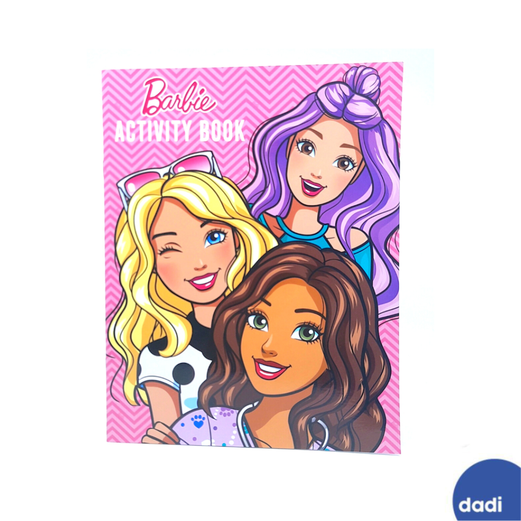 Dadi - Barbie Activity Book Large/Coloring Book/Children's Activity ...