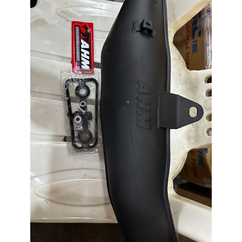 Ahm Satria 2 Stroke Exhaust/ Shark Knight/FizR porcel AHM Original ...