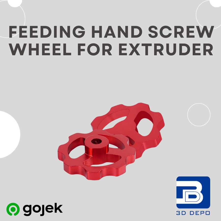 Feeding Hand Screw Wheel All Metal E-Axis Knob Motor Extrusion Nut ...