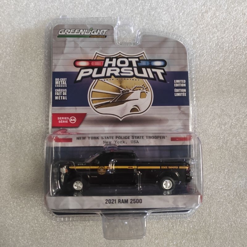 Greenlight HOT PURSUIT 44 - 2021 RAM 2500 - NEW YORK STATE POLICE STATE ...