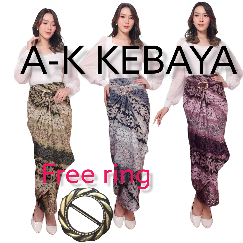 Batik wrap skirt / batik wrap skirt wrapped cloth / modern batik wrap ...