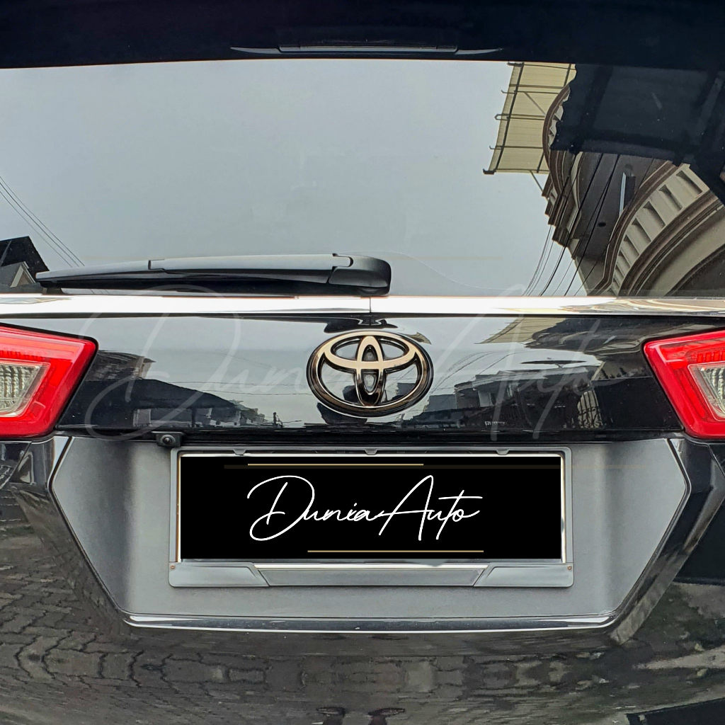 Toyota Innova Reborn Rear Black Chrome Logo Emblem | Shopee Malaysia