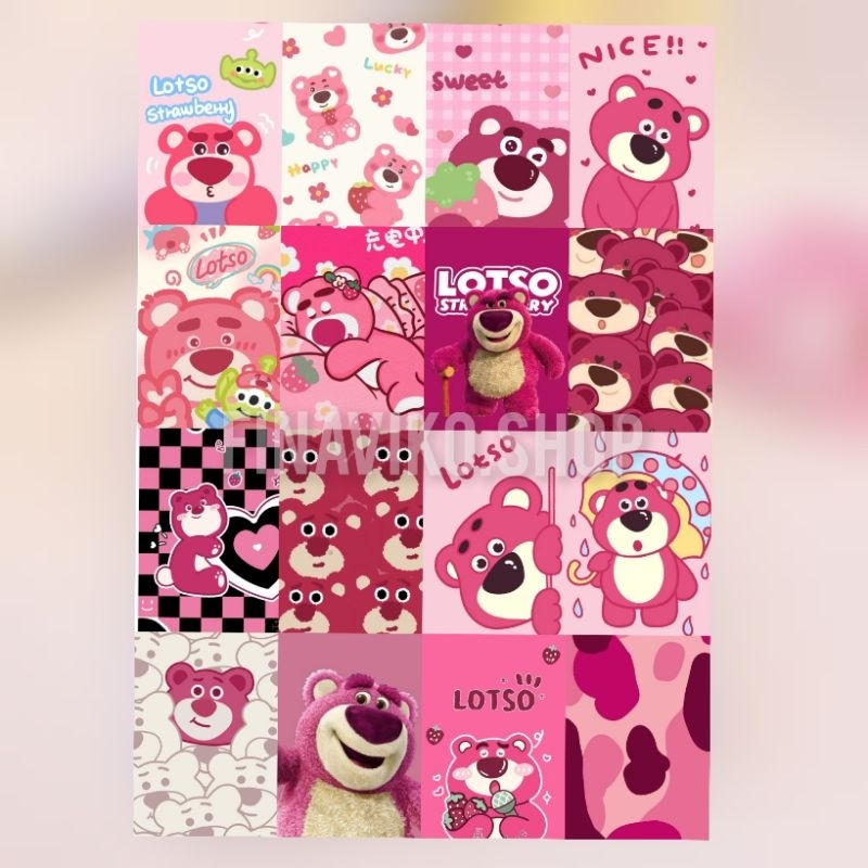 Ready 35 Sheets Of Wall poster | Lotso toy story Wall poster | Shopee ...