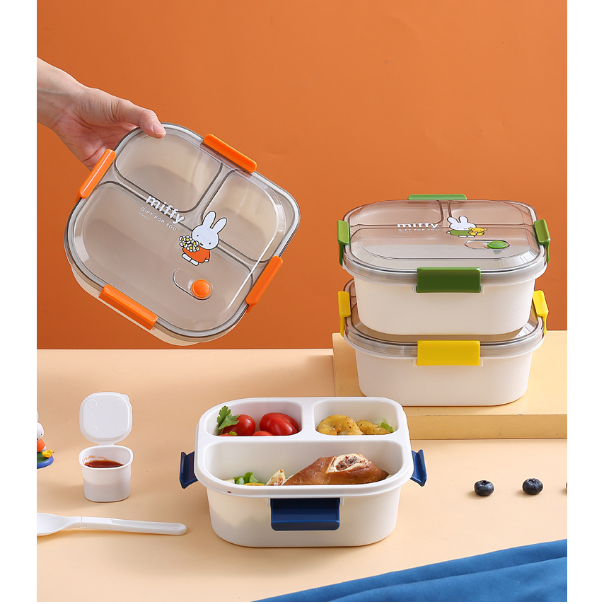 Miffy square lunch box | Shopee Malaysia