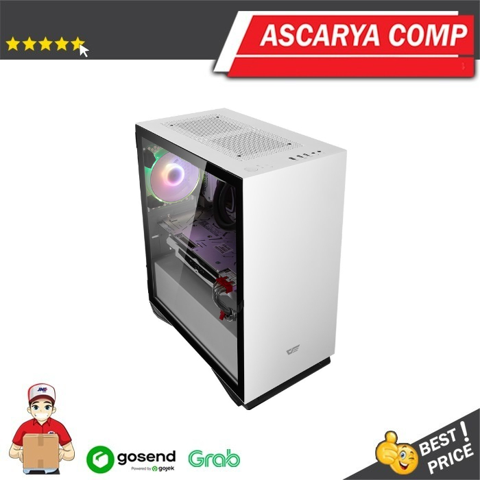 Aigo DLM22 DARKFLASH - MATX - GAMING CASE | Shopee Malaysia