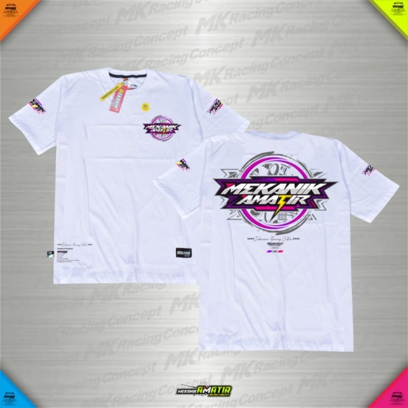 Latest distro racing t-shirt, distro amateur mechanic | Shopee Malaysia