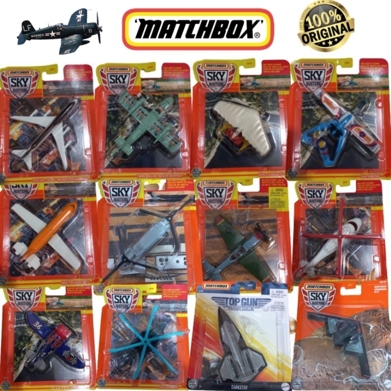 Matchbox Sky Busters - Matchbox Diecast Airplane Toy | Shopee Malaysia