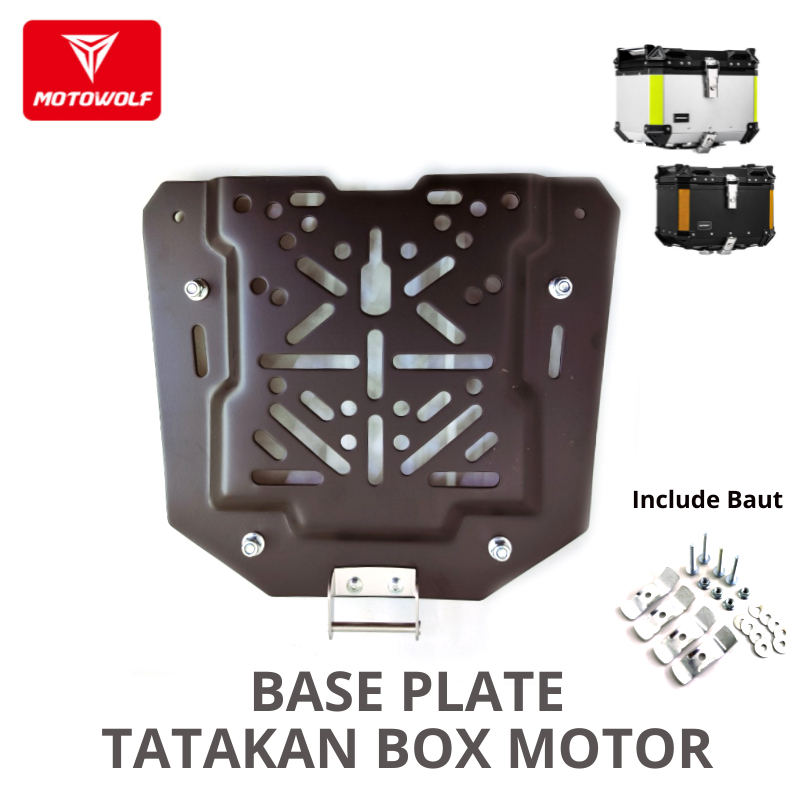 Motowolf Motorcycle Box Coaster Baseplate Box Base Plate Box Motorcycle ...