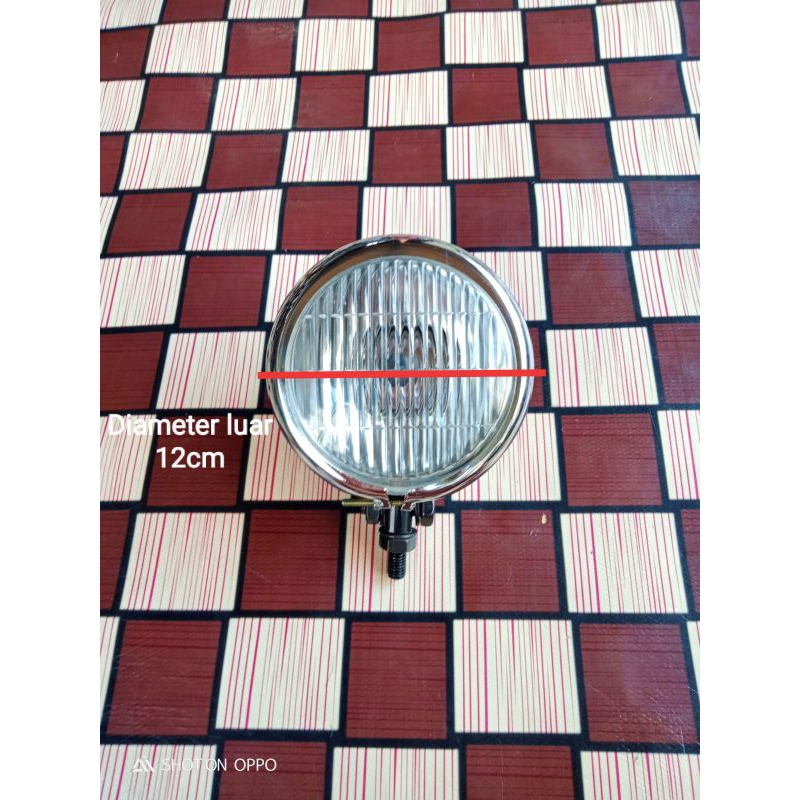 Custom Motorcycle Headlamp, chopper Headlamp, motor Headlamp | Shopee ...