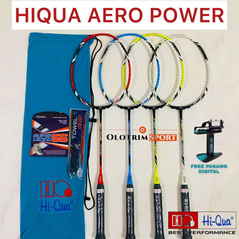 Original HIQUA AERO POWER LIMITED SPECIAL EDITION Badminton Racket ...