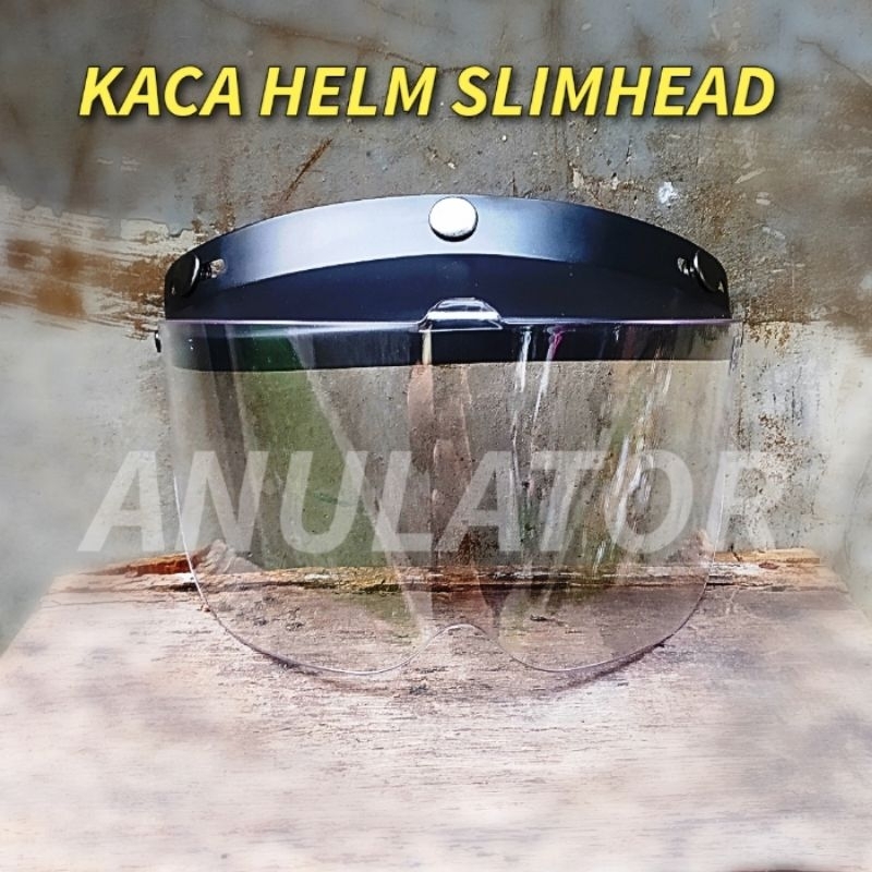 Glass Helmet Slimhead ANULATOR Glass Helmet chopper Glass Helmet slim ...