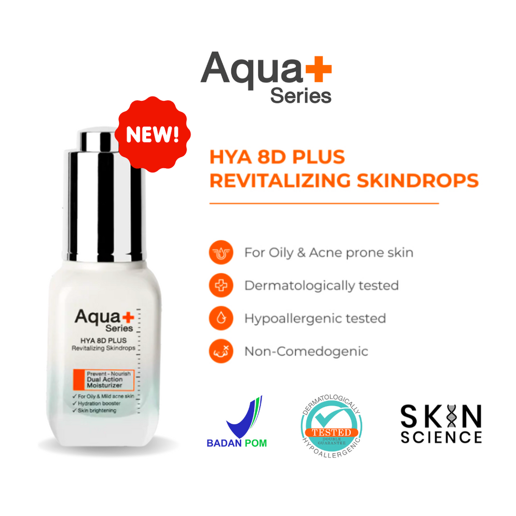 Aqua+ Series - Hya 8D Plus Revitalizing Skindrops 20ML Aqua Plus Series | Shopee Malaysia