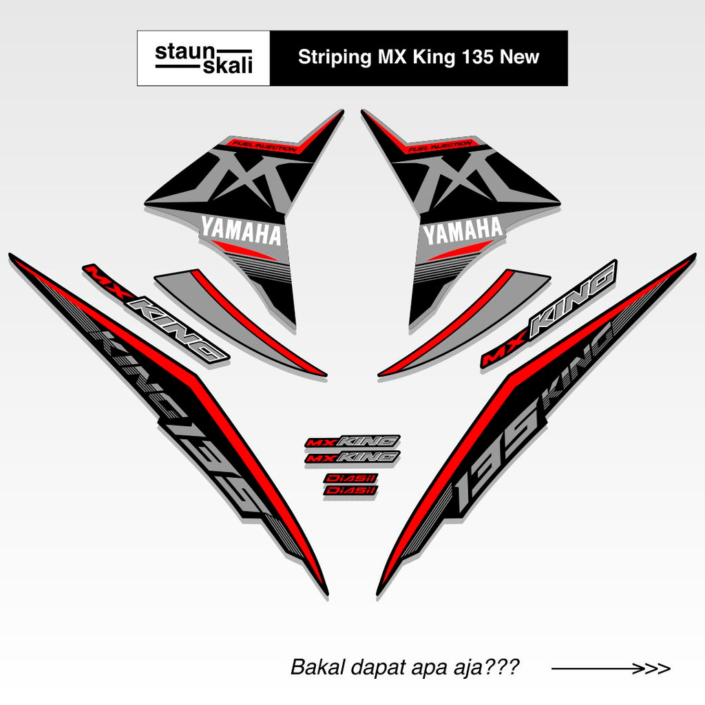 Striping Jupiter MX 135 New Variation (16) Thailand Malaysia Grunge ...