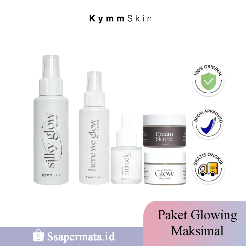 Kymm SKIN Maximum GLOWING Package (5Pc) | Shopee Malaysia