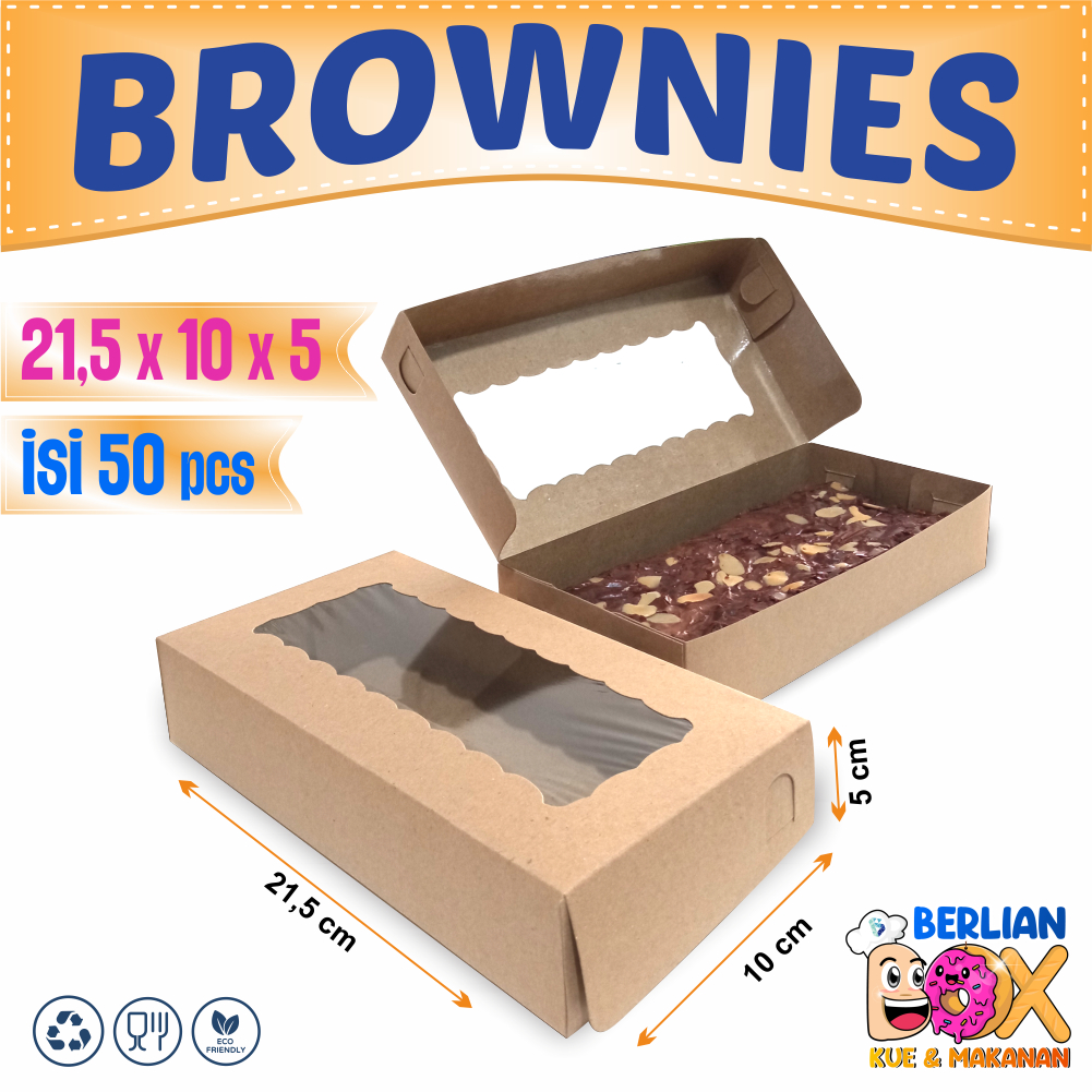 Box Brownies Box Brownies Box Brownies Kraft 21.5x10x5/Box Brownies ...