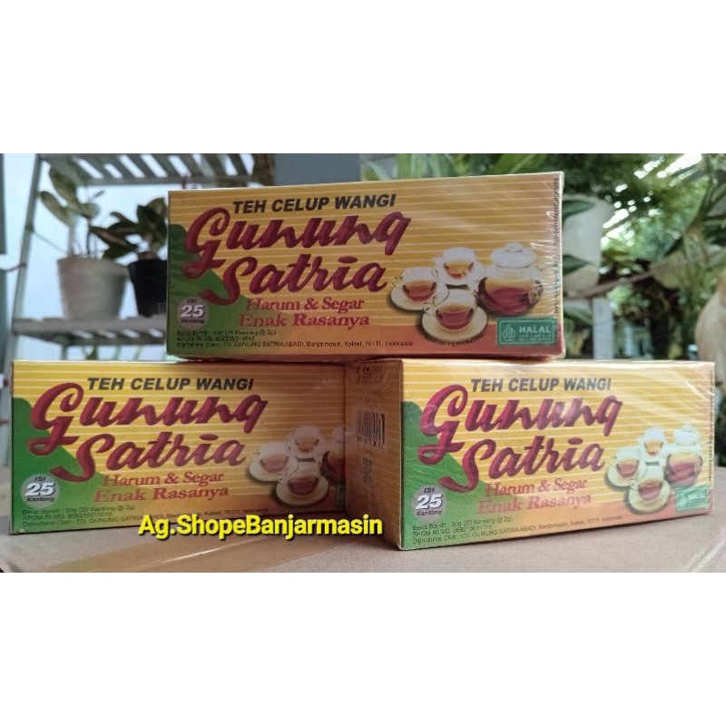 South Kalimantan Typical Mount Satria Tea 50gr | Shopee Malaysia