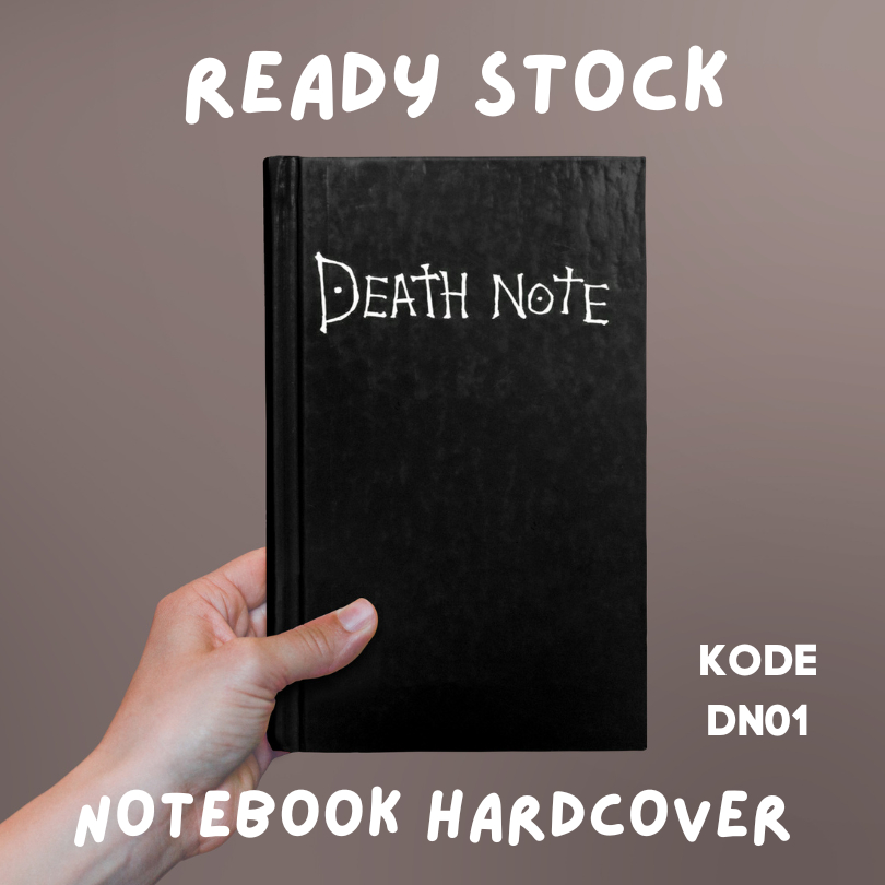 Death NOTE NOTEBOOK/DEATH NOTE NOTEBOOK Code DN01 | Shopee Malaysia