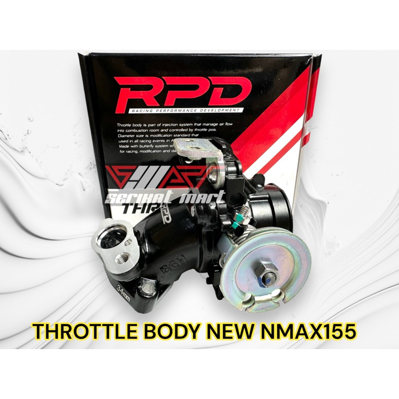 THROTTLE BODY RPD RACING YAMAHA NEW NMAX 155 | Shopee Malaysia