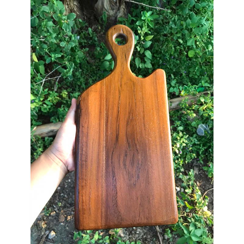 KAYU Seamless Teak Wood Cutting Board | Shopee Malaysia