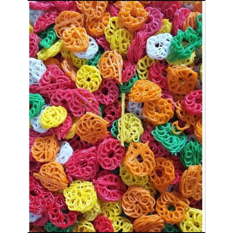 MAWAR Small colorful rose crackers | Shopee Malaysia