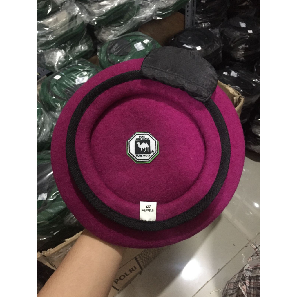 HITAM Marine Beret Hat, Original Camel Black Camel Logo | Shopee Malaysia