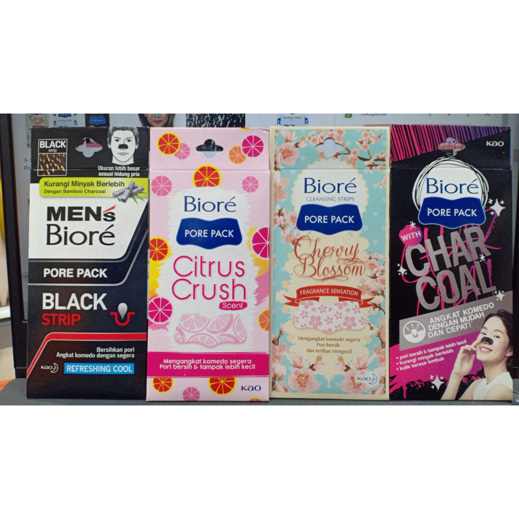 Biore Pore Pack (4 sheets) | Shopee Malaysia