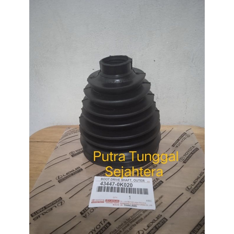Hilux Vigo Fortuner Outer Drive Shaft Axle Boot 43447-0K020 | Shopee ...