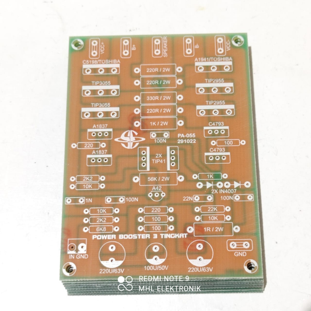 PCB MCRD V2 Mono PCB Booster 3 Level Fiber FR4 | Shopee Malaysia