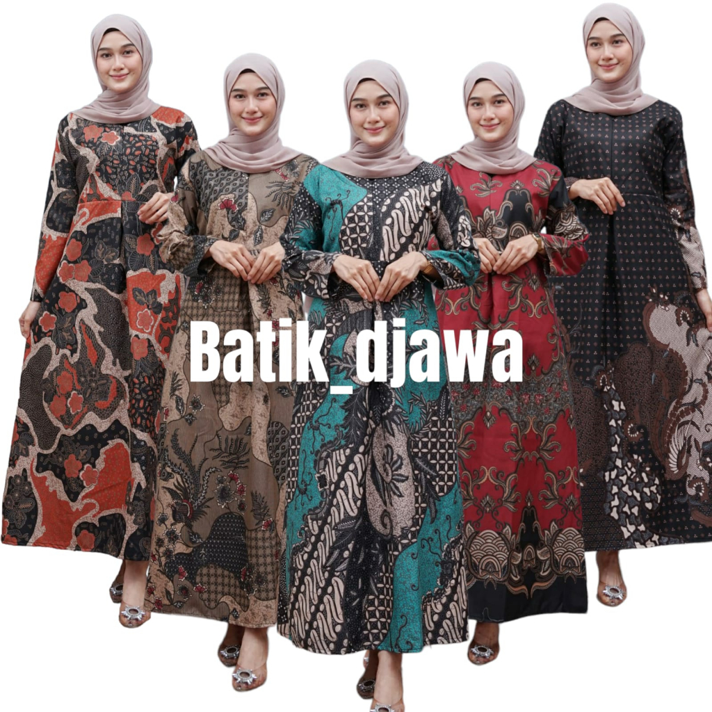 Viral BATIK GAMIS 13 Variants Of The Latest Combination Of BATIK Motifs ...